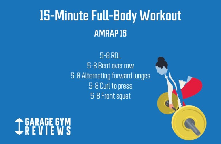 Try These 15-Minute Workouts From A Certified Trainer | Garage Gym Reviews