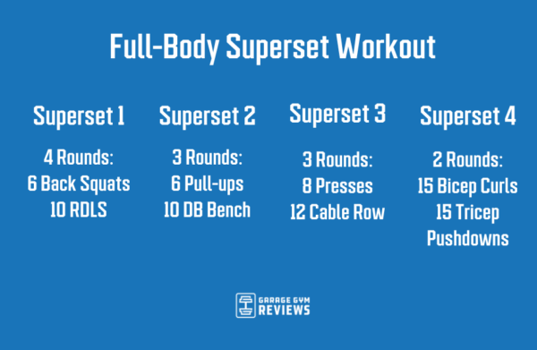 Superset Workouts: What They Are and How to Do Them | Garage Gym Reviews